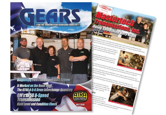 Featured in GEARS| Wichita, KS | Mastertech Transmissions, Inc